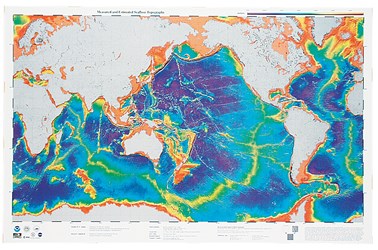 Ocean Floor Topography Map | Flinn Scientific