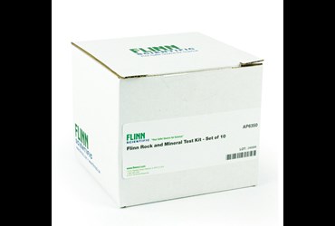 Flinn Rock and Mineral Testing Kits for Geology and Earth Science