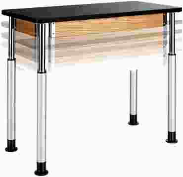 Adjustable Student Lab Tables