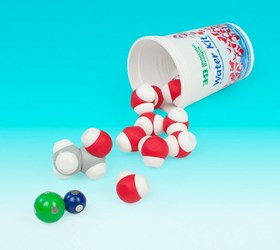Magnetic Water Molecules Kit, 6-Cup Set | Flinn Scientific