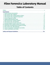 Flinn Forensic Lab Manual | Flinn Scientific
