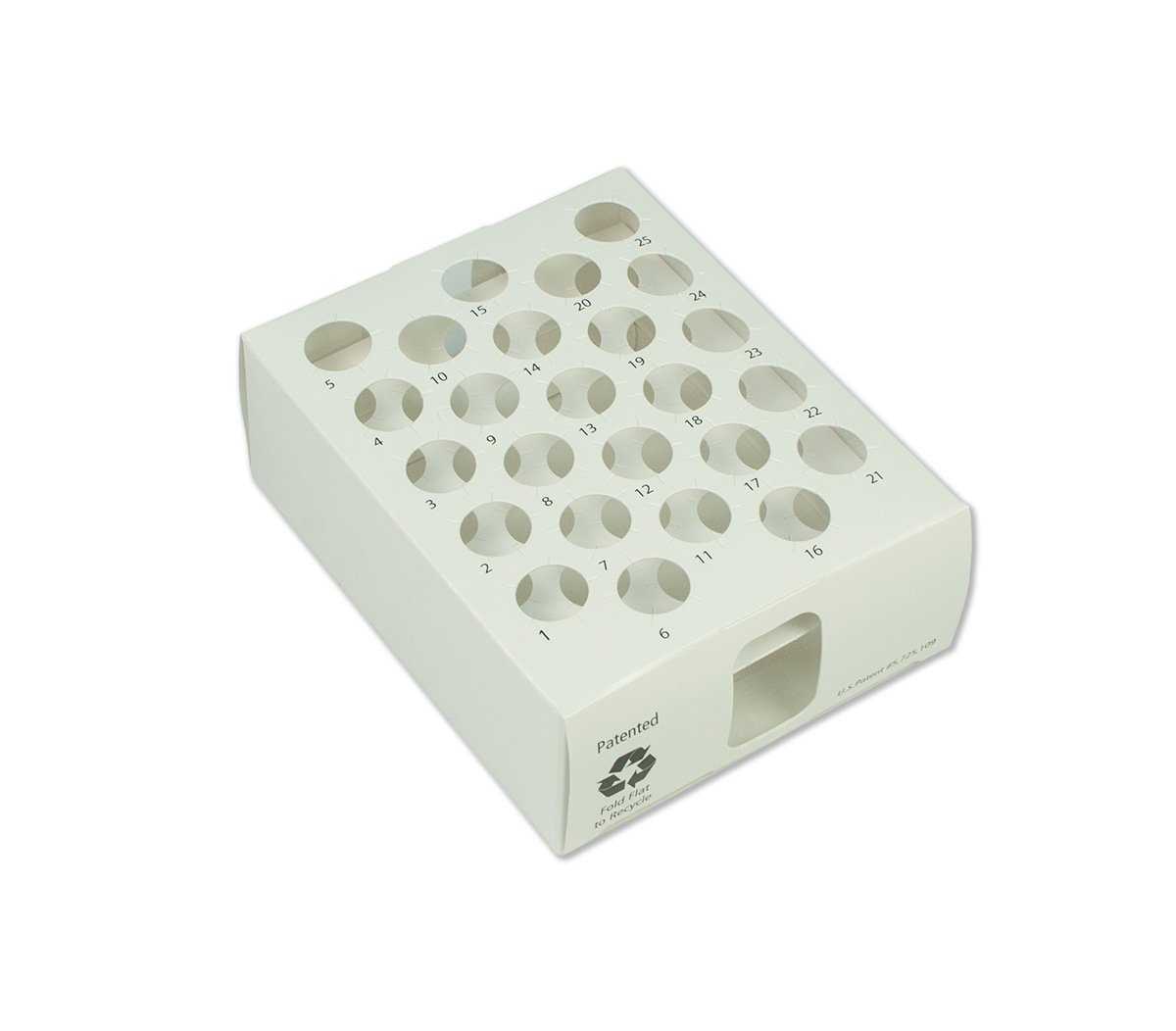 Cardboard Centrifuge Tube Rack, for 15-mL Tubes | Flinn Scientific