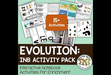 Getting Nerdy® Science—Evolution: Interactive Notebook Activity Pack