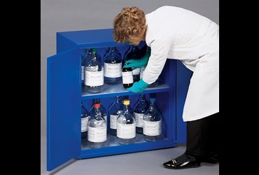 Flinn/SciMatCo® Jumbo Stacking Cabinets for Safer Chemical Storage